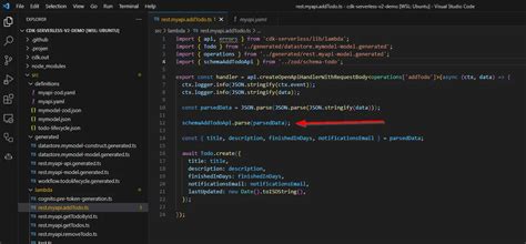 Example How To Use Zod With Cdk Serverless V2 Johannes Konings