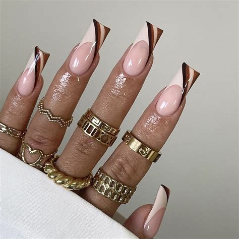 17 Gorgeous Fall Nail Ideas For Square Shape Nails Artofit