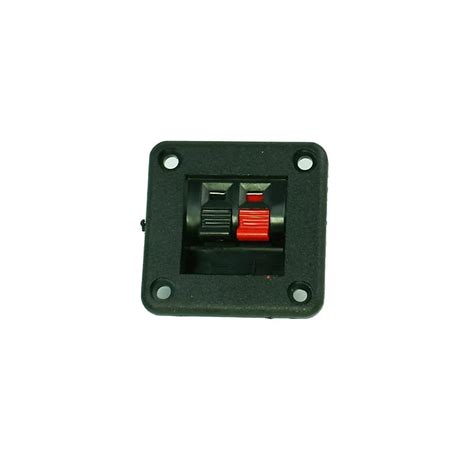 Audio Speaker Input Terminal Pair Wire Cable Connector 4x4cm Reverb