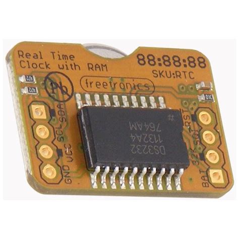 Freetronics Real Time Clock Rtc Module Buy In Australia Ce04545