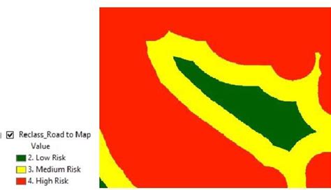 Reclassification Of Road To Map Download Scientific Diagram