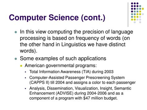 Ppt Computational Linguistics Powerpoint Presentation Free Download Id 4718926