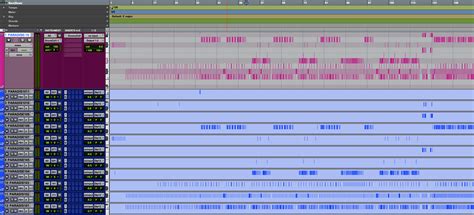 Split Notes For Midi Drum Sequencing In Pro Tools