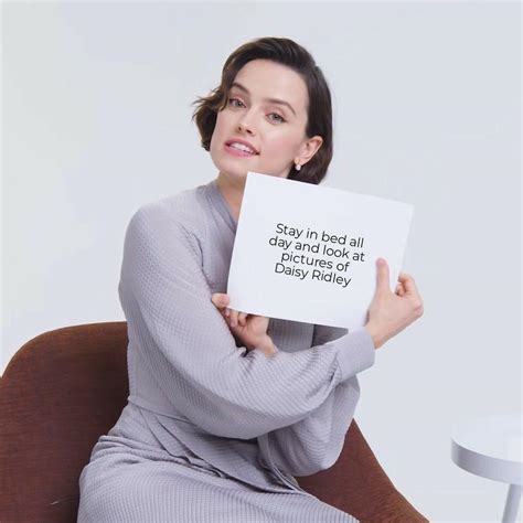 Daisy Ridley Wants You To Be A Virgin Loser Forever Scrolller