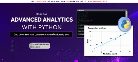 Khóa Học Advanced Analytics With Python Mới Nhất Cùng Tomorrow Marketers Kho Khóa Học