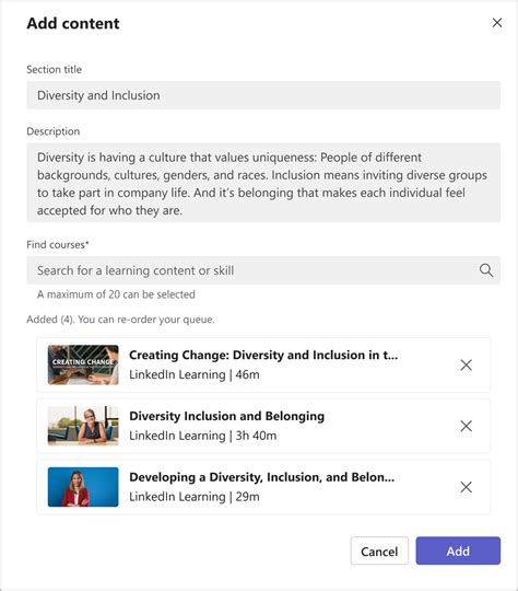 建立 Viva Learning 中的 Learning 路徑 Microsoft Learn