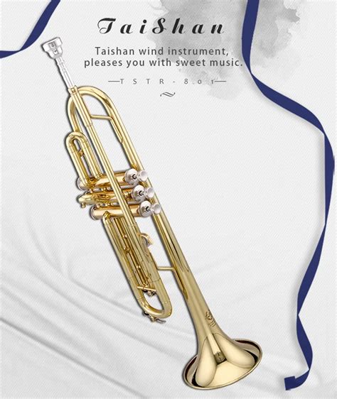 Wholesale Musical Instruments Gold Lacquer Trumpet For School And Band Buy Musical Instruments