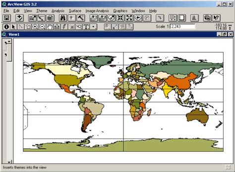 Projection Geographic Platte Carree