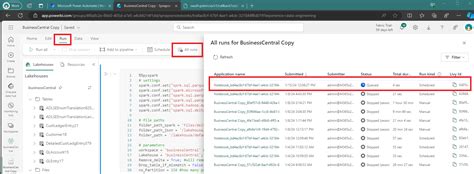Trigger A Fabric Notebook Through The Api Discover Microsoft Business Central