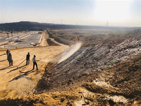 Sajid Rahim On Linkedin Completed Hydro Seeding Project In Dubai South Uae