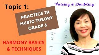 MUSIC THEORY Grade 6 Topic 1 Harmony Techniques And B Doovi