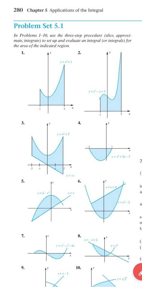 SOLVED Chapter Applications Of The Integral Problem Set In Problems Use The