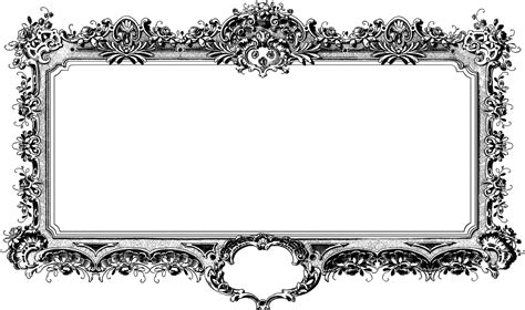 Black And White Retro Photo Frame At Joan Bowler Blog