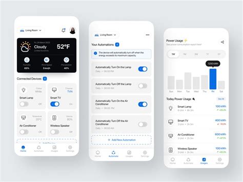 Akbar Ramadhan On Linkedin Javascript Reactnative React Uidesign Designapp Smarthome Uiux