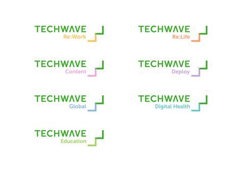 TECHWAVE New Identity On Behance