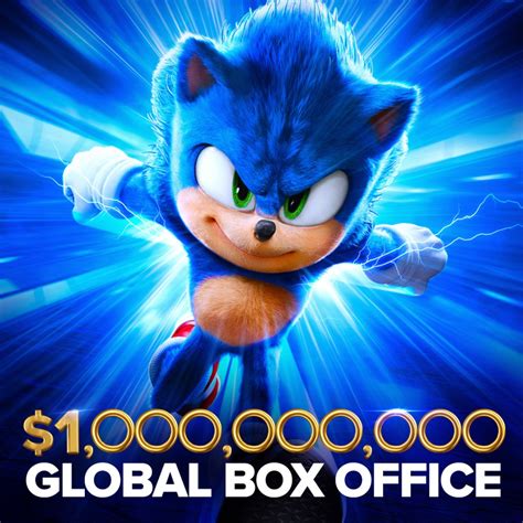 Sonic The Hedgehog Franchise Surpasses Billion At Global Box Office Sonic City Sonic The