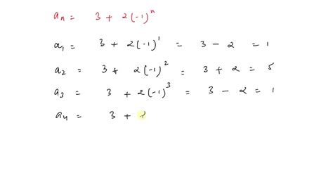 Solvedwrite The First Five Terms Of The Sequence Determine Whether Or