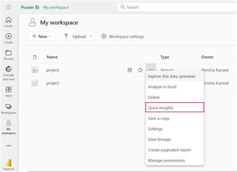 Powerbi Dataanalysis Quickinsights Datavisualization