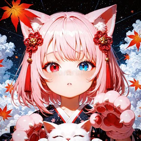 Anime Catgirl Stock Illustrations 210 Anime Catgirl Stock