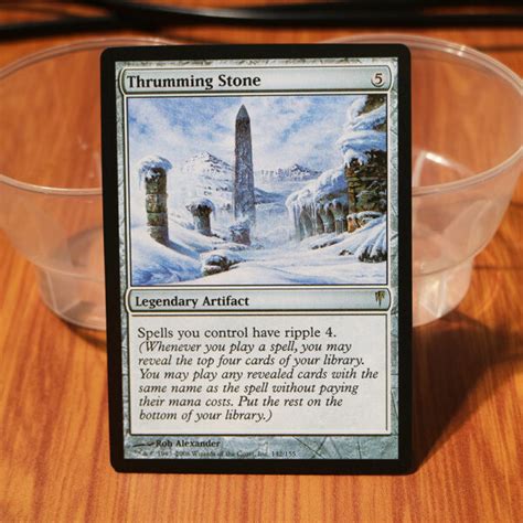 Thrumming Stone CSP Magic The Gathering Proxy Mtg Cards Top Quality