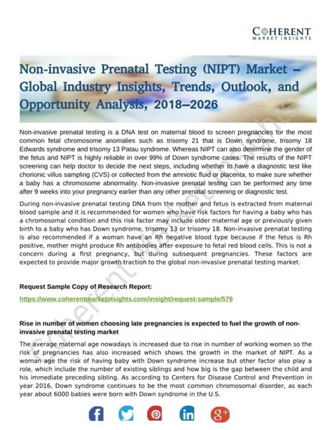 Ppt Non Invasive Prenatal Testing Market Powerpoint Presentation Free Download Id12188787