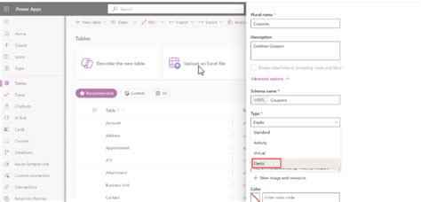 Elastic Table In Dataverse Power Apps Understanding Softchief Learn