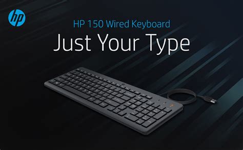 Hp 150 Wired Full Size Keyboard 664r5aa