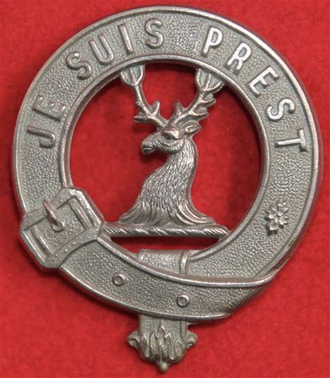 British Army Badges Lovat Scouts Glengarry Badge