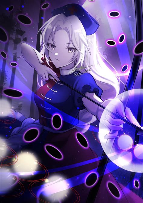 Rokuya 68 Zusao Yagokoro Eirin Touhou Highres 1girl Arrow