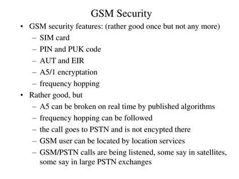PPT Mobile Network Security Issues PowerPoint Presentation Free Download ID 486105
