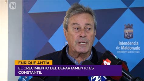 Obras En Distintas Rutas Y Accesos Enrique Antía Intendente De