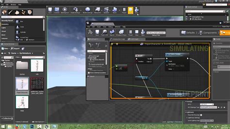 Unreal Engine 4 2d Game Creation With Paper2d Part 2 Input And Blueprint Connections Youtube