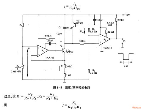 Temperature Frequency Conversion Circuit Basic Circuit Circuit Diagram