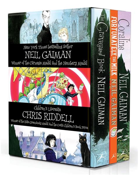 Neil Gaiman And Chris Riddell Box Set Neil Gaiman 9781408873274 Books