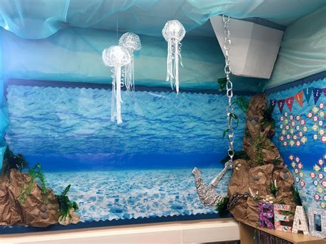 Under The Sea Reading Corner Display Ocean Theme Classroom Under The
