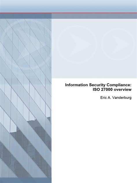 Information Security Compliance Iso27000 Overview Pdf