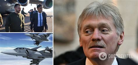 Військова допомога Україні у Кремлі відреагували на можливу передачу Британією винищувачів