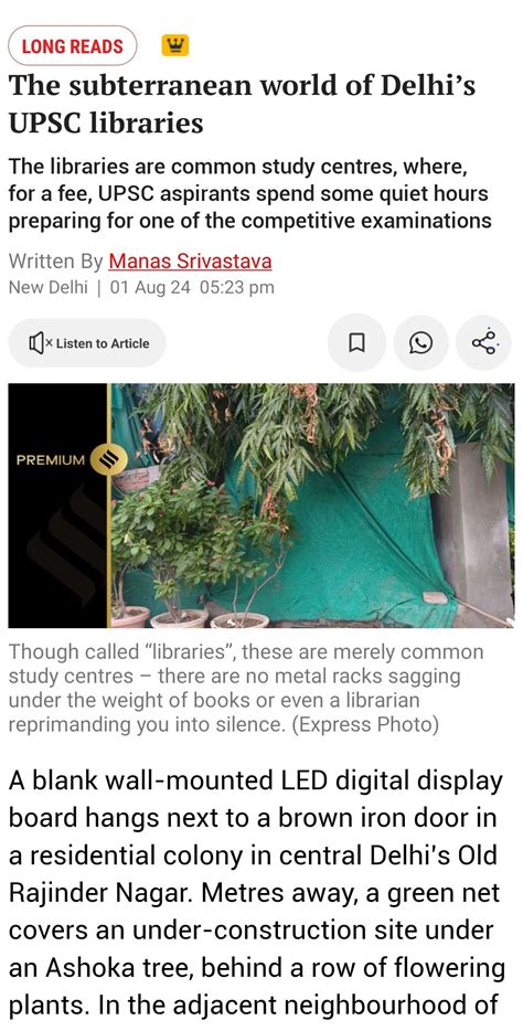 Manas Srivastava On Linkedin Upsc Upscaspirants Upsclibraries