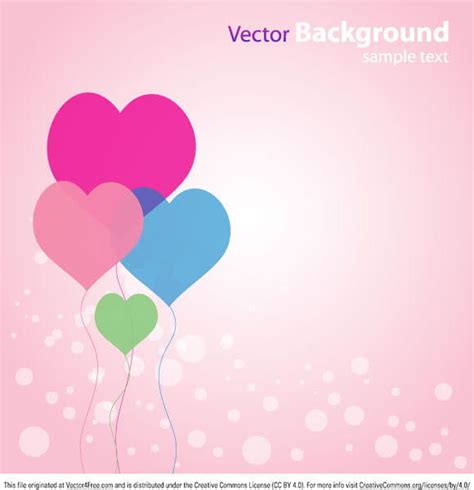 추상적 인 사랑 배경 Eps Uidownload