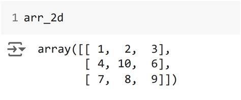 How To Replace Values In A Numpy Array