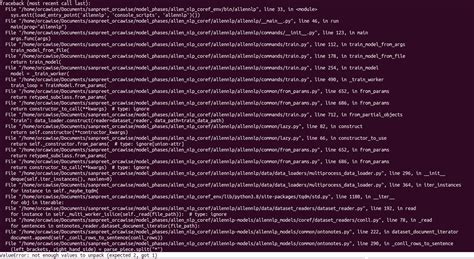 Training Coreference Resolver Using Custom Data · Issue 5462 · Allenaiallennlp · Github