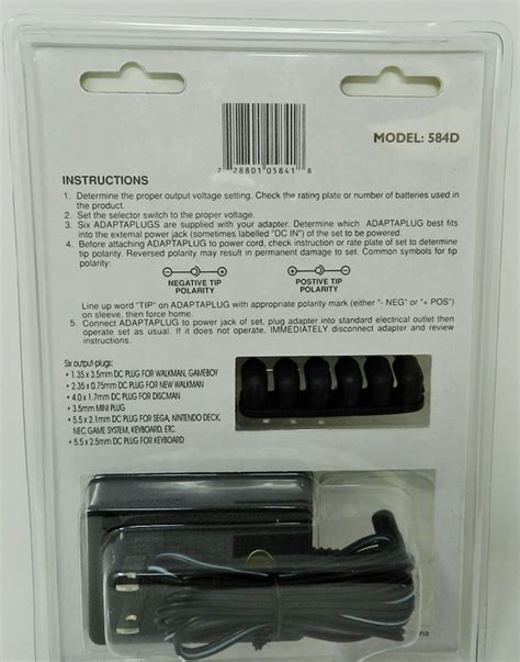 Dc Universal Power Adapter Multi Voltage Output 1 5v Dc 12v Dc 300 — Ac Dc Powershack