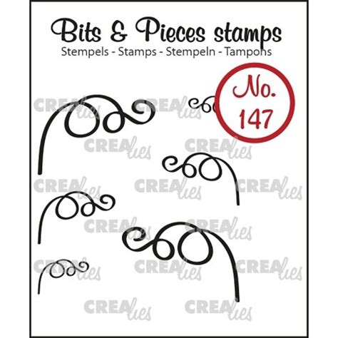 Bits And Pieces Stempels No 147 Mini Blaadjes 3 Clbp147 Craftlines B V