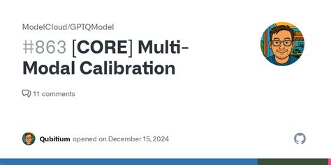 CORE Multi Modal Calibration Issue 863 ModelCloud GPTQModel GitHub