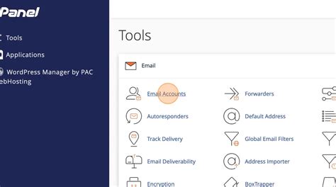 How To Create An Email Address Pac Web Hosting