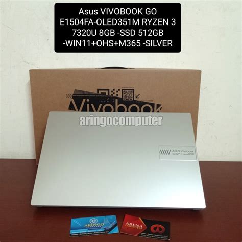 Jual Laptop Asus Vivobook Go E Fa Oled M Ryzen U Gb Ssd Gb Win Ohs M