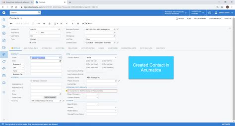 Acumatica Gmail Integration Marketplace Acumatica Cloud Erp