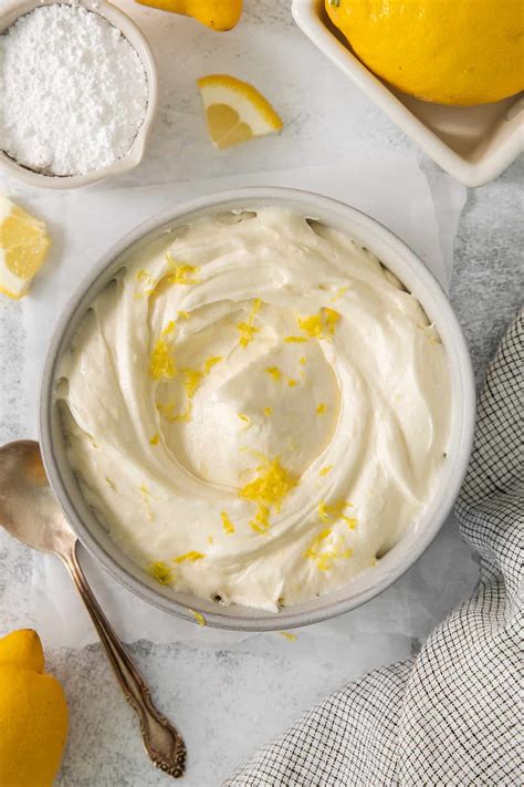 Lemon Cream Cheese Frosting The Cheese Knees