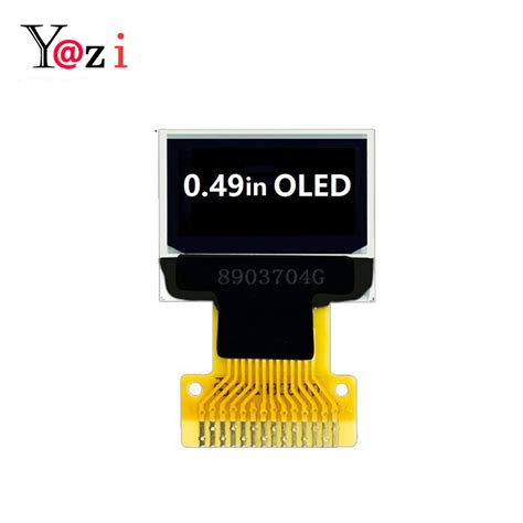 Inch OLED Display SSD IC White Blue Yellow And Blue OLED Display