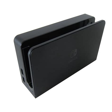 Nintendo Switch OLED Dock With LAN Port Black Dock ONLY Bulk Packaging Shopee Singapore